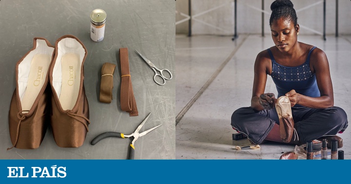 A alegria da bailarina Ingrid Silva ao receber as primeiras sapatilhas ...